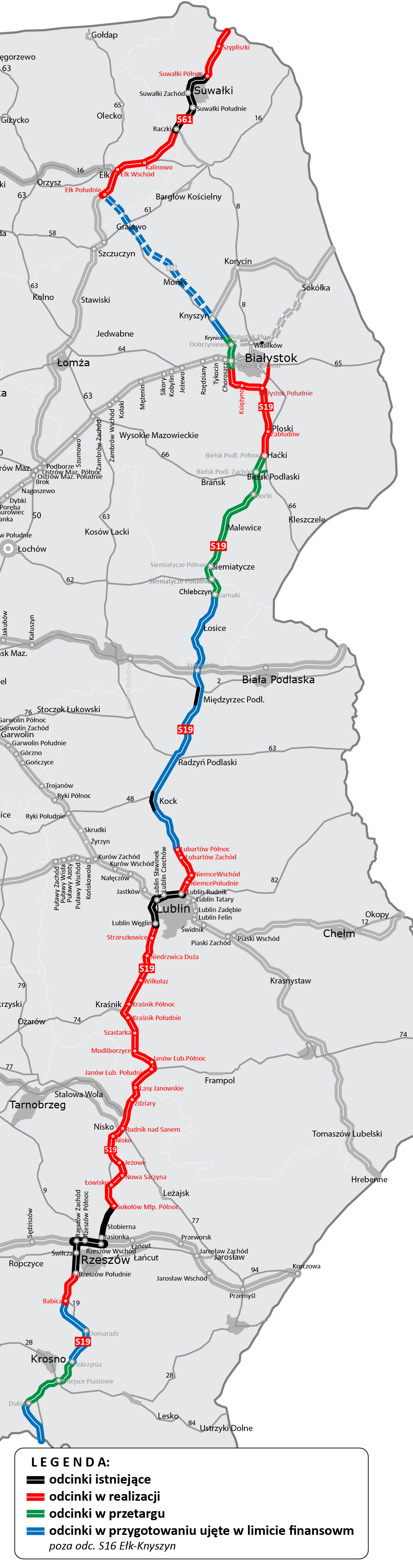 Via Carpatia - stan realizacji :: Generalna Dyrekcja Dróg Krajowych i Autostrad - Serwis ...
